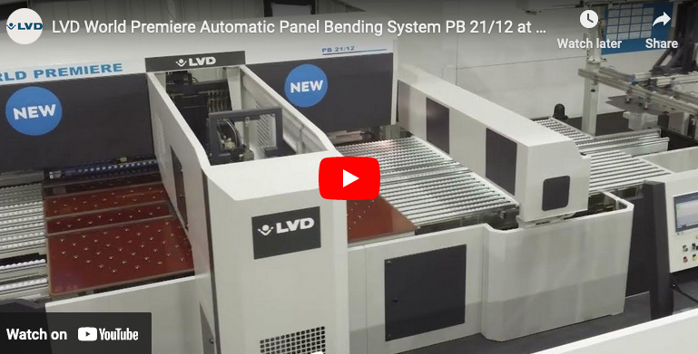 LVD Adds Panel Benders to Product Line | MetalForming Magazine Newsletter