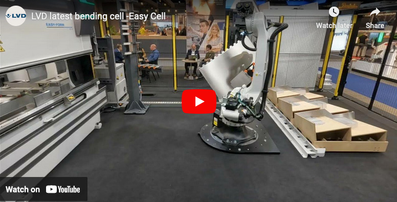 LVD Debuts Robotic Bending Cell | MetalForming Magazine Newsletter
