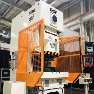 New Servo Press Features Nine-Point Support System, Zero-Clearance ...