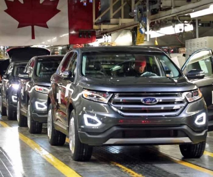 Oakville Ford Vehicle Manufacturing