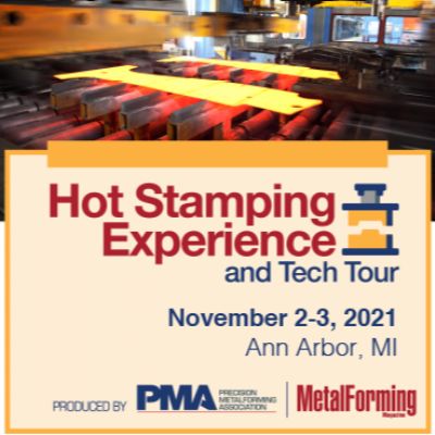Hot Stamping Experience and Tech Tour 2021 Recap | MetalForming ...